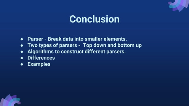 Types of Parser | PPTX