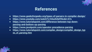 Types of Parser | PPTX