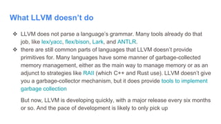 LLVM Compiler | PPTX