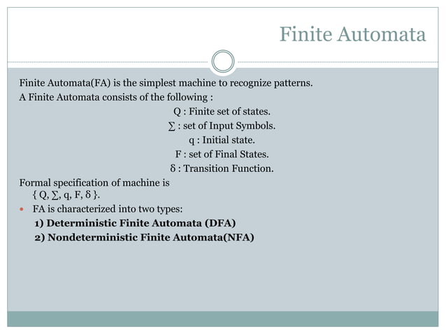 Compiler Design Introduction And Lexical Analysis Ppt