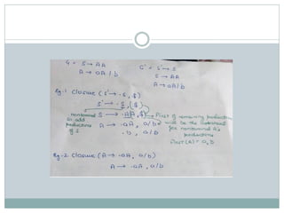 COMPILER DESIGN- Syntax Analysis | PPT