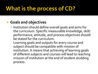 Curriculum Development Process | PPT
