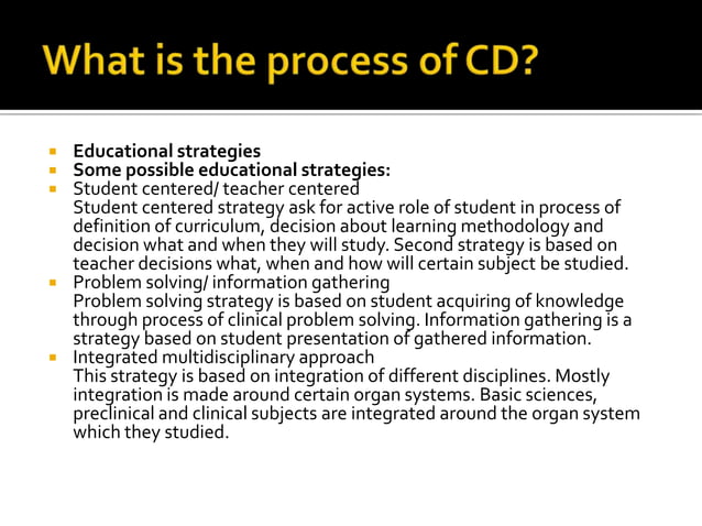 Curriculum Development Process | PPT