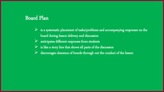 Cdp session on board plan | PPTX