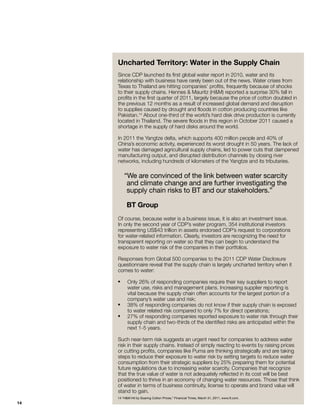 CDP Supply Chain Report 2012 - A New Era Supplier Management in the Low ...