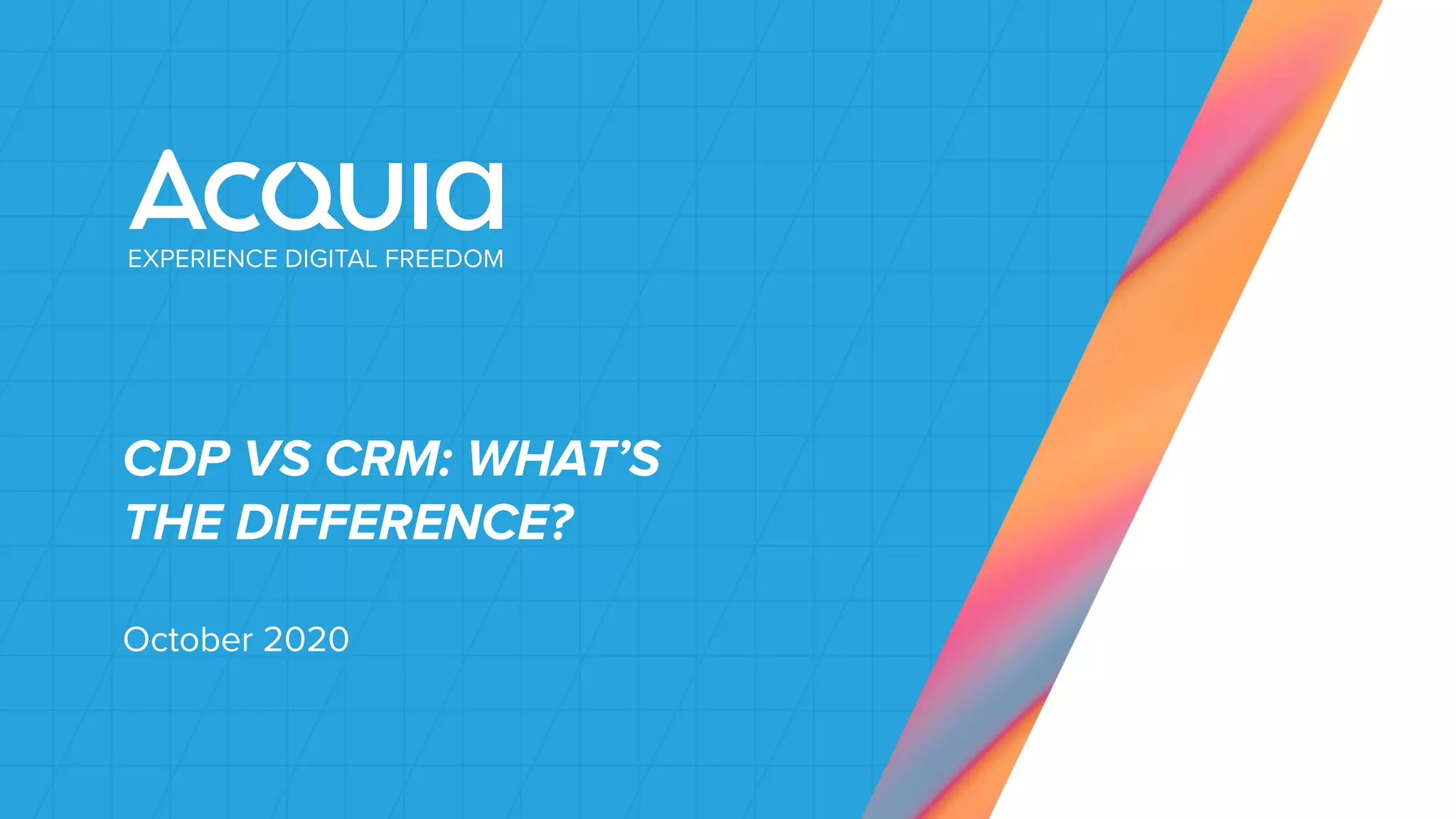 CDP vs CRM - What's the difference? | PDF | Databases | Computer Software and Applications