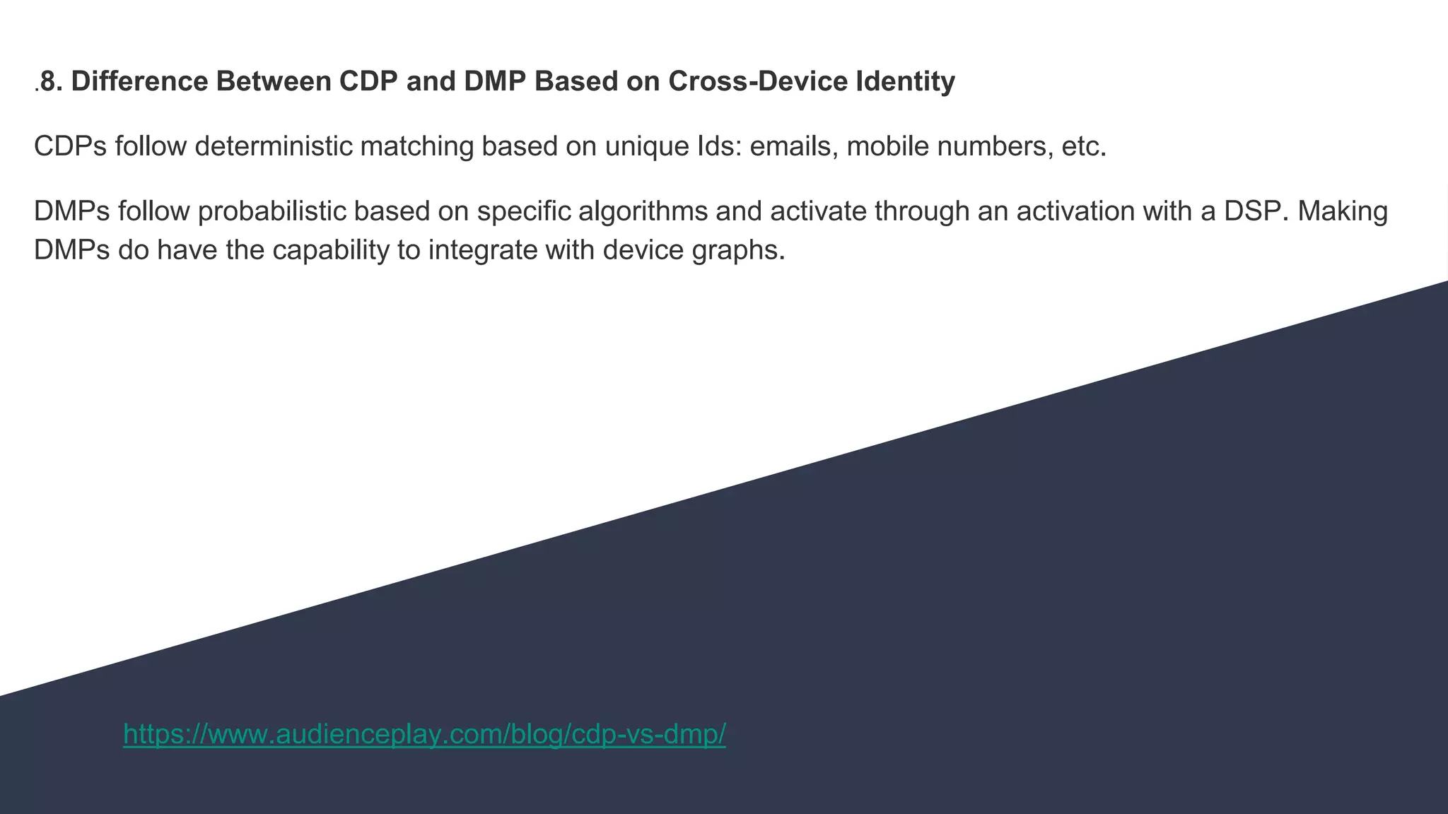 Cdp vs dmp | PPTX