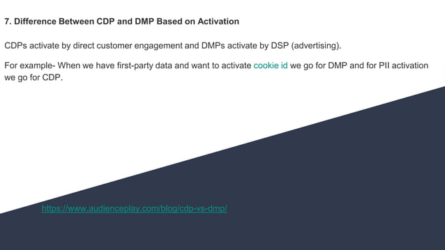Cdp vs dmp | PPT