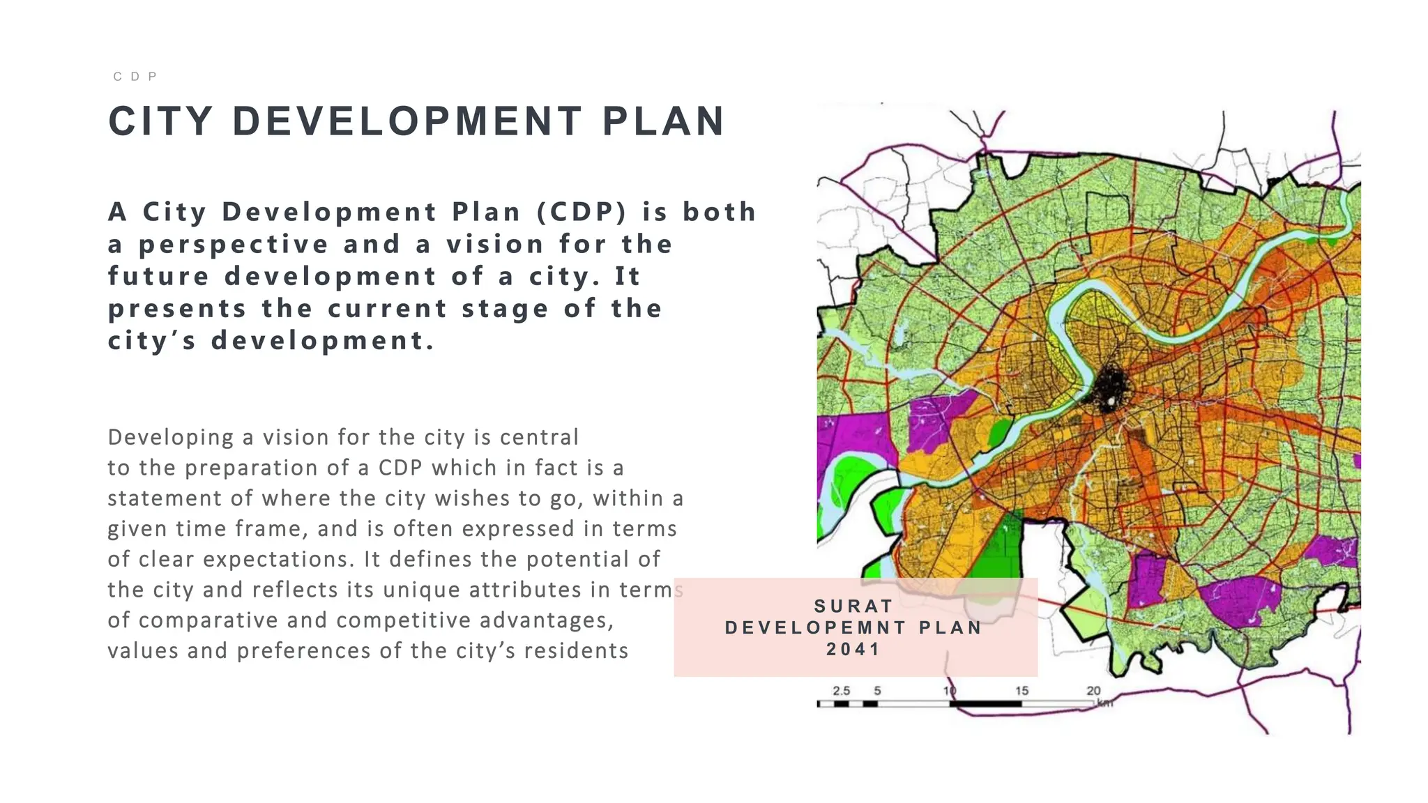 CDP vs Master Plan difference in urban development | PPTX