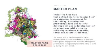 CDP vs Master Plan difference in urban development | PPTX