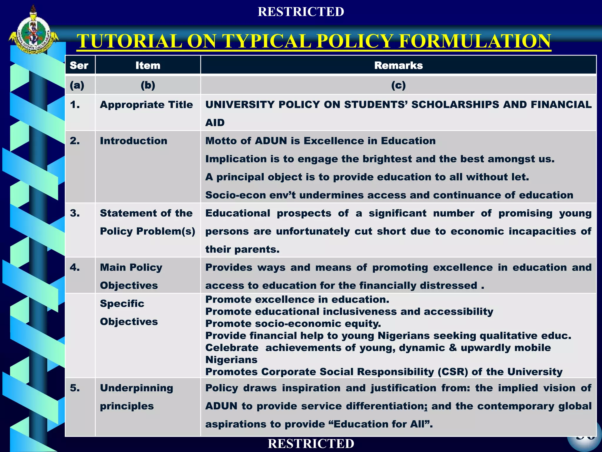 Policy Analysis and formulation.ppt