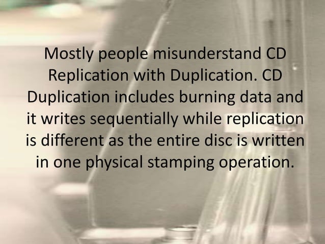 Replication - Few Things to Know | PPT