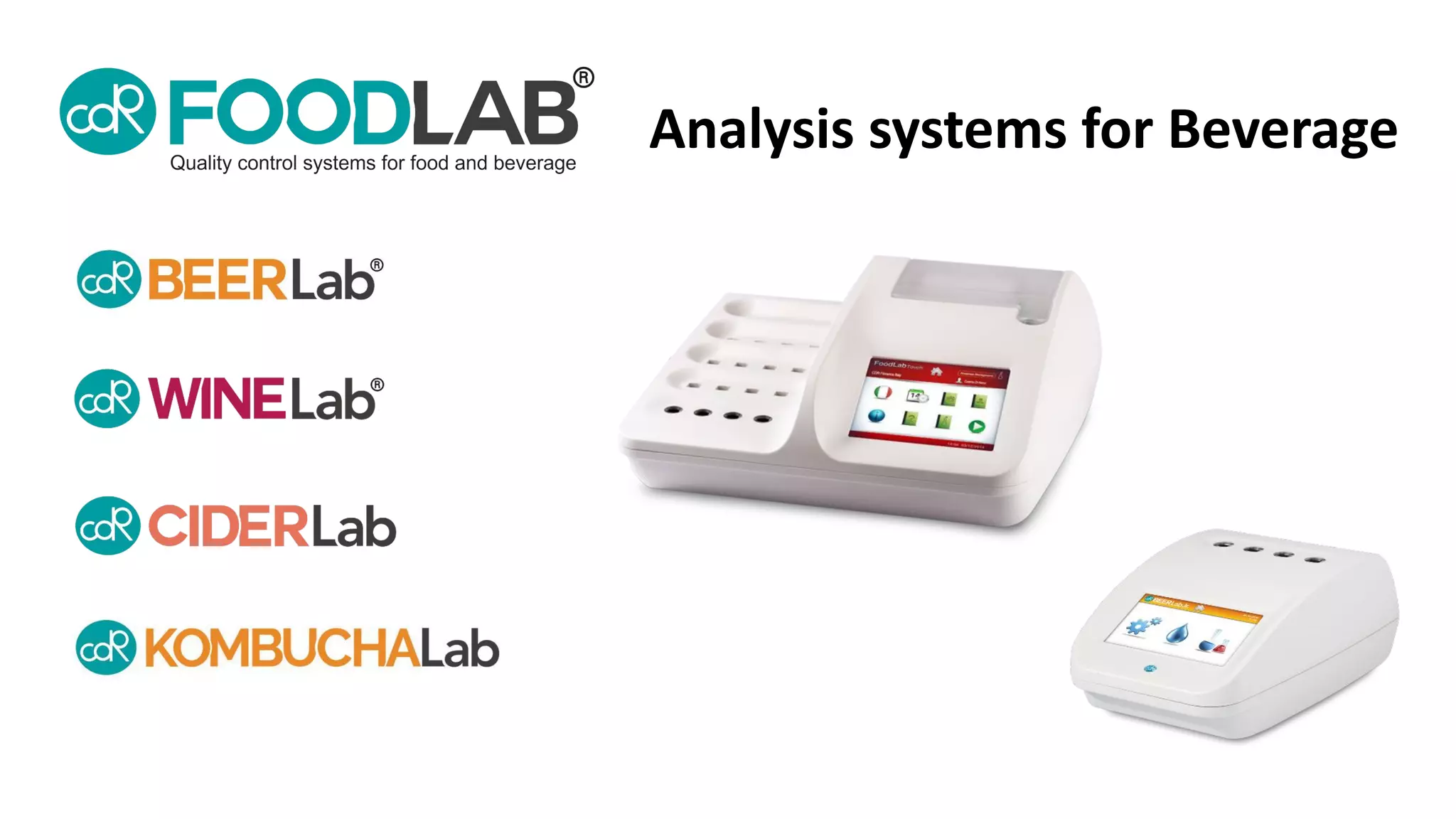 Beverage Analysis systems of CDR FoodLab® Line | PDF | Chemistry | Science