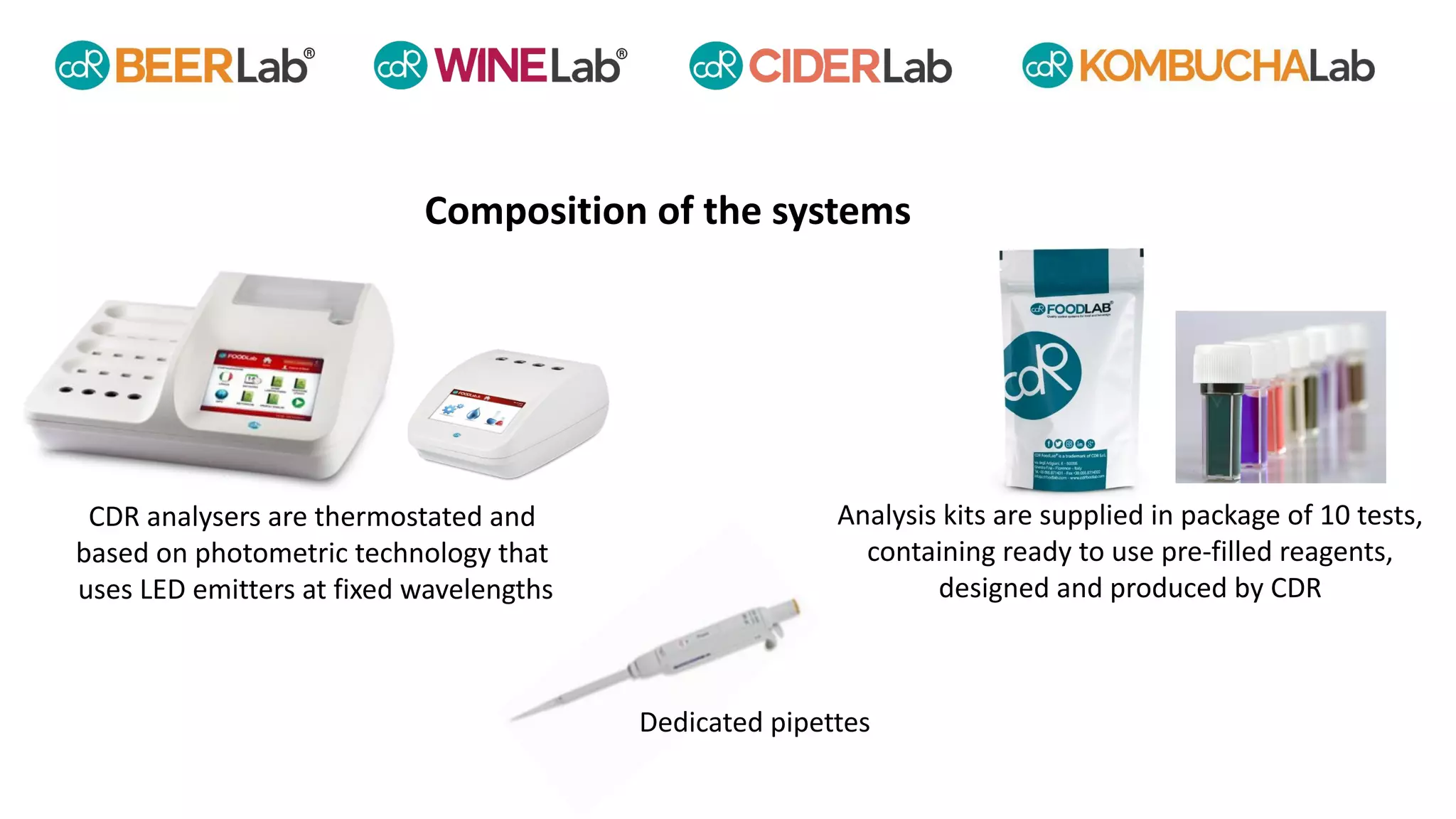 Beverage Analysis systems of CDR FoodLab® Line | PDF | Chemistry | Science
