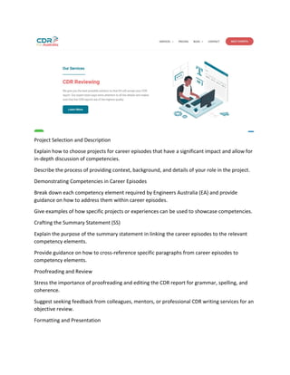 CDR For Austrailia.pdf