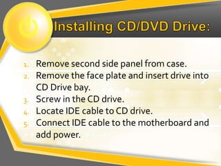 CD DRIVE | PPTX | Computing | Technology & Computing