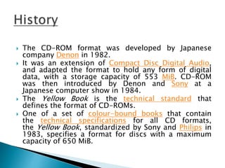 Use of CD-ROM Database | PPTX
