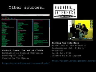 The CD-ROM Cabinet: the first six months | PPT