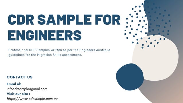 Cdr sample for Engineers | PDF | Resume Writing and Advice | Job Search