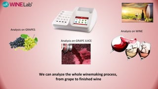 Presentation of CDR WineLab®, Wine Analysis System | PDF