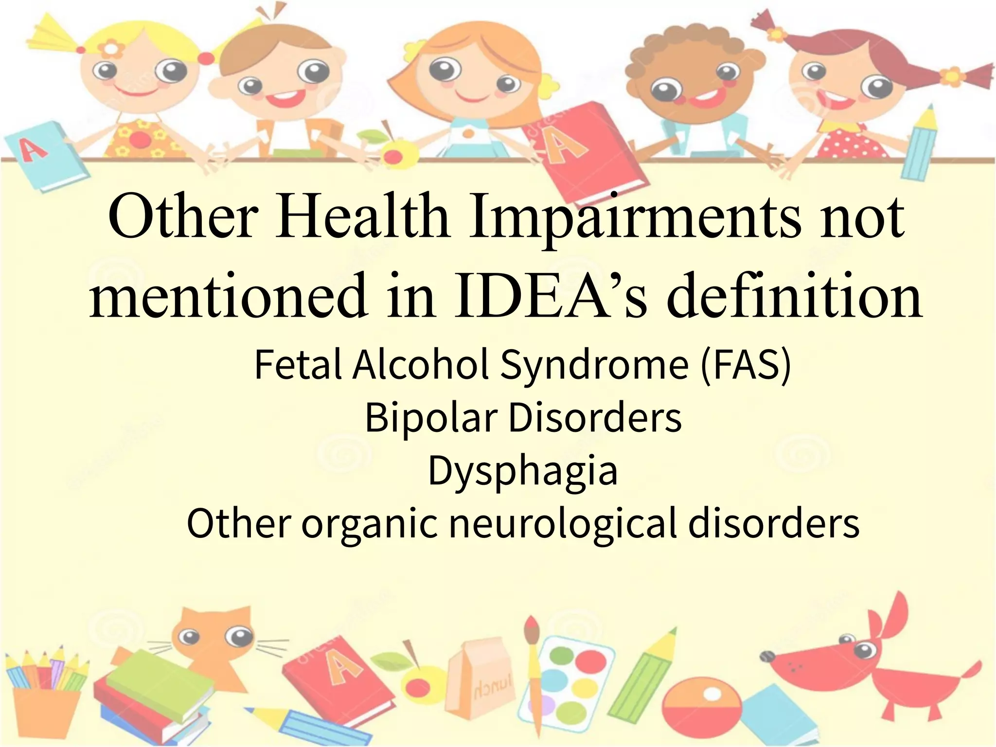 Teaching Strategies for Children with Health Impairments | PDF