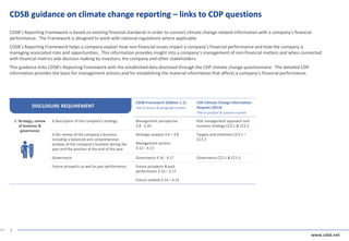 Linking CDP & CDSB | PDF