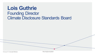 CDSB comply or explain | PDF