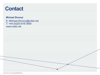 CDSB Framework 101 | PPTX