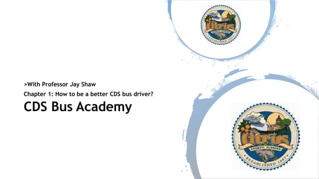 CDS Bus Academy: ROR Chapter 1 | PPT