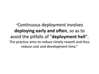 Scaling Up Continuous Deployment | PPTX