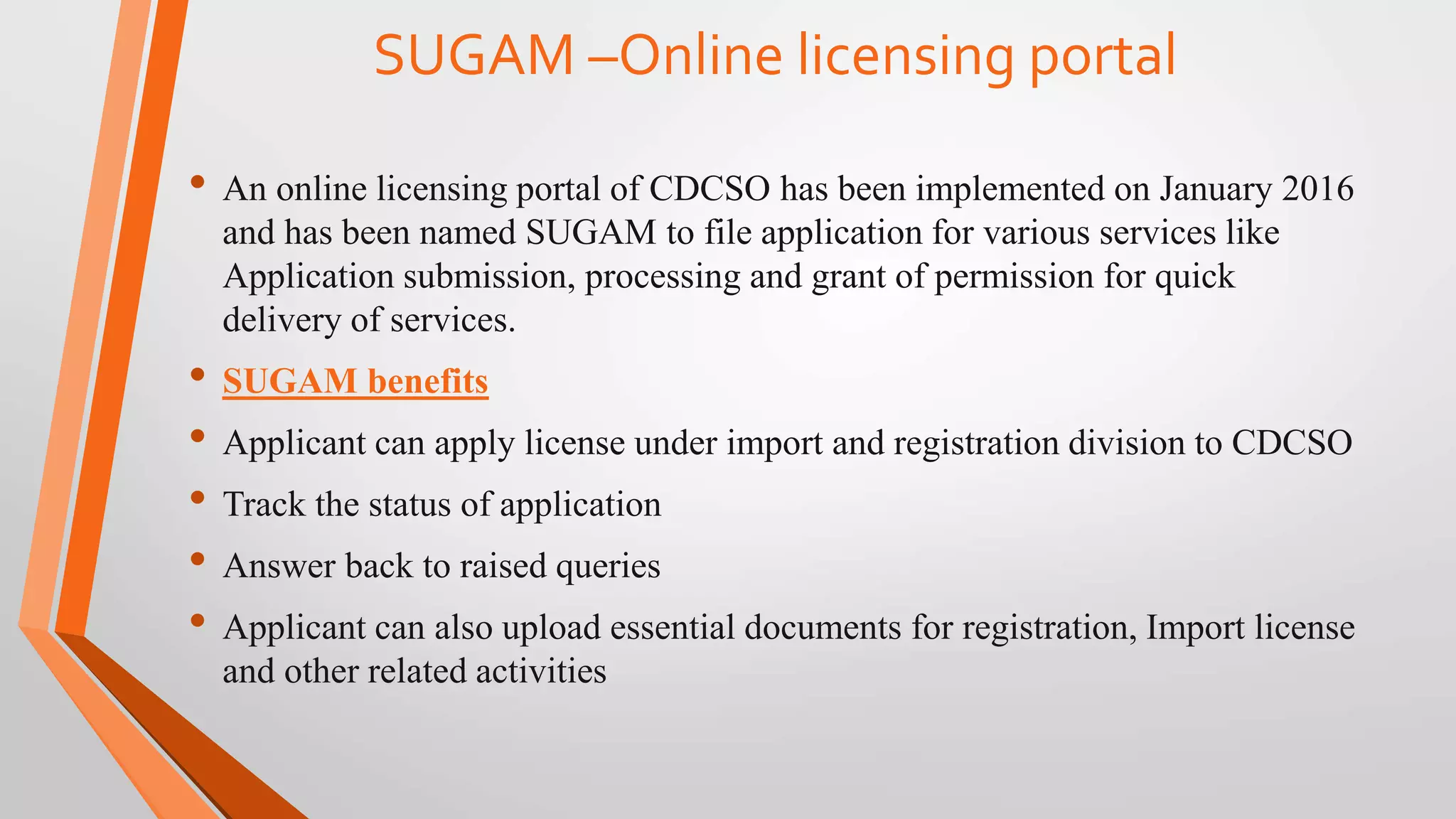 Cdsco- a regulatory overview | PPTX