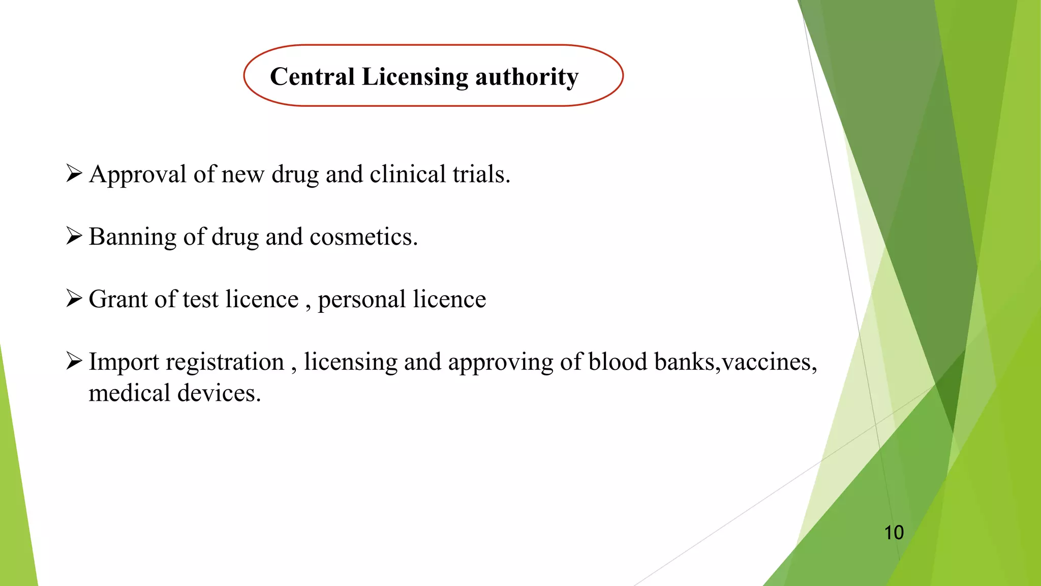 CDSCO- CENTRAL DRUG STANDARD CONTROL ORGANISATION | PPTX