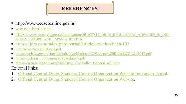 CDSCO- CENTRAL DRUG STANDARD CONTROL ORGANISATION | PPTX