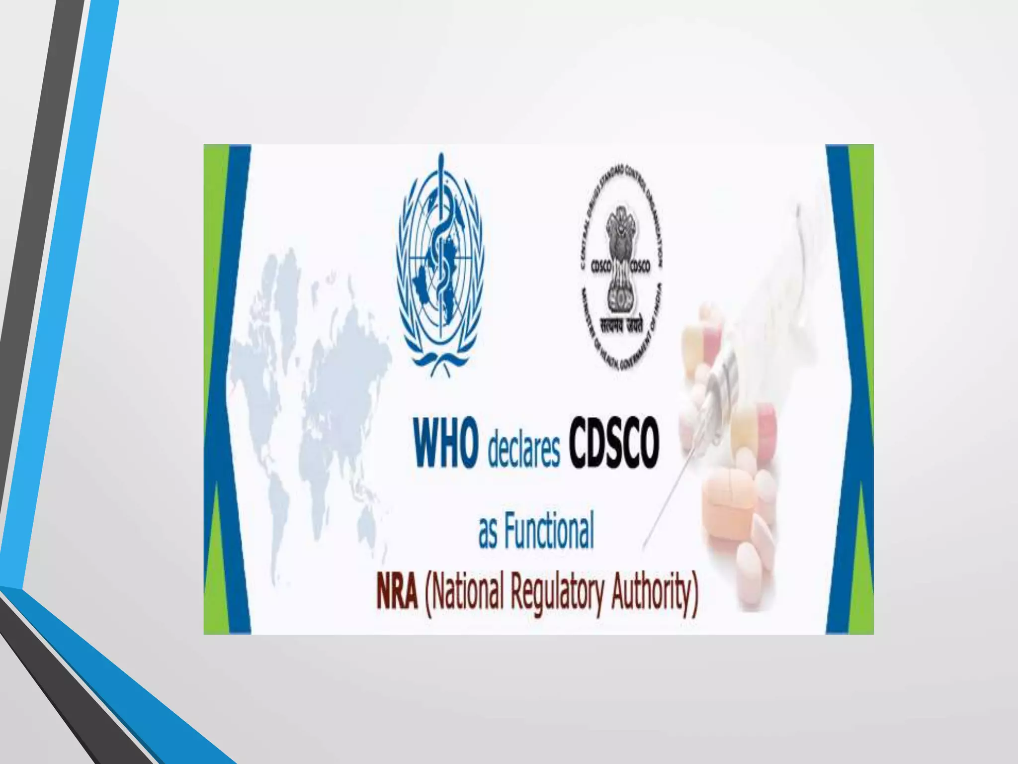 Cdsco Roles and Responsibilities | PPTX