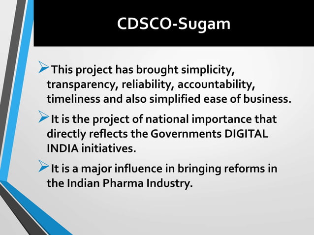 Cdsco Roles and Responsibilities | PPTX