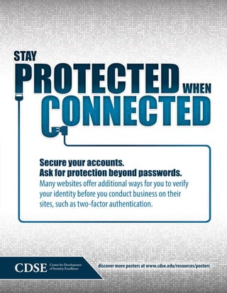 CDSE Cybsecurity Awareness Posters | PDF