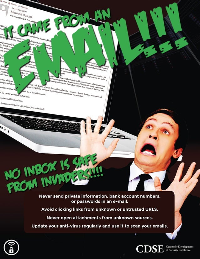 CDSE Cybsecurity Awareness Posters | PDF