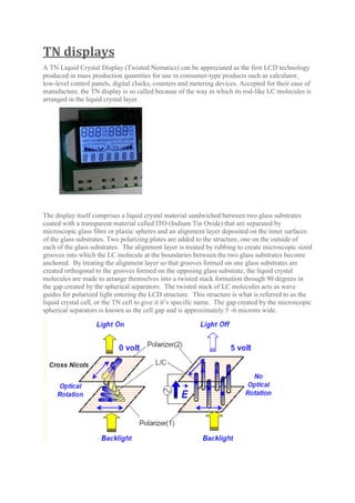 CDS Liquid Crystal Display Technologies Overview Whitepaper | PDF