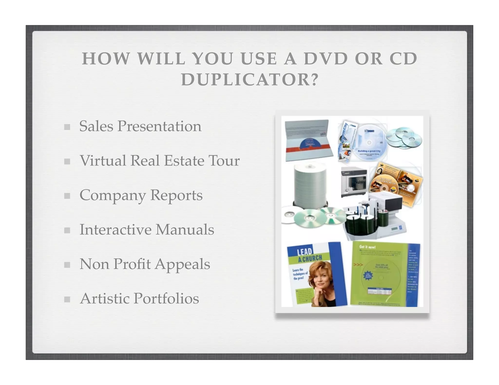 CD and DVD Duplication: Creating Multimedia Marketing Campaigns | PDF