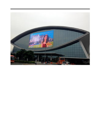 CDS Outdoor Facade Strip LED Screen Solution | PDF