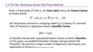 Credit Default Swap (CDS) Rate Construction by Machine Learning ...