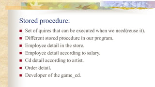 CD Store Management.pptx