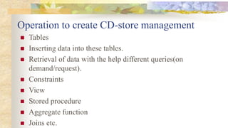 CD Store Management.pptx