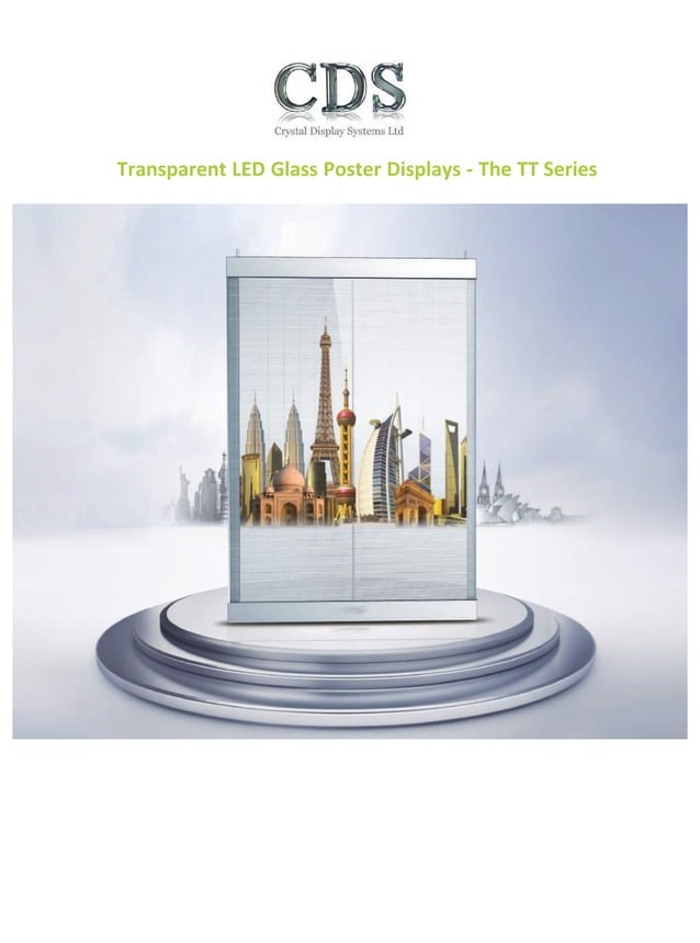 CDS Transparent LED TT Poster | PDF