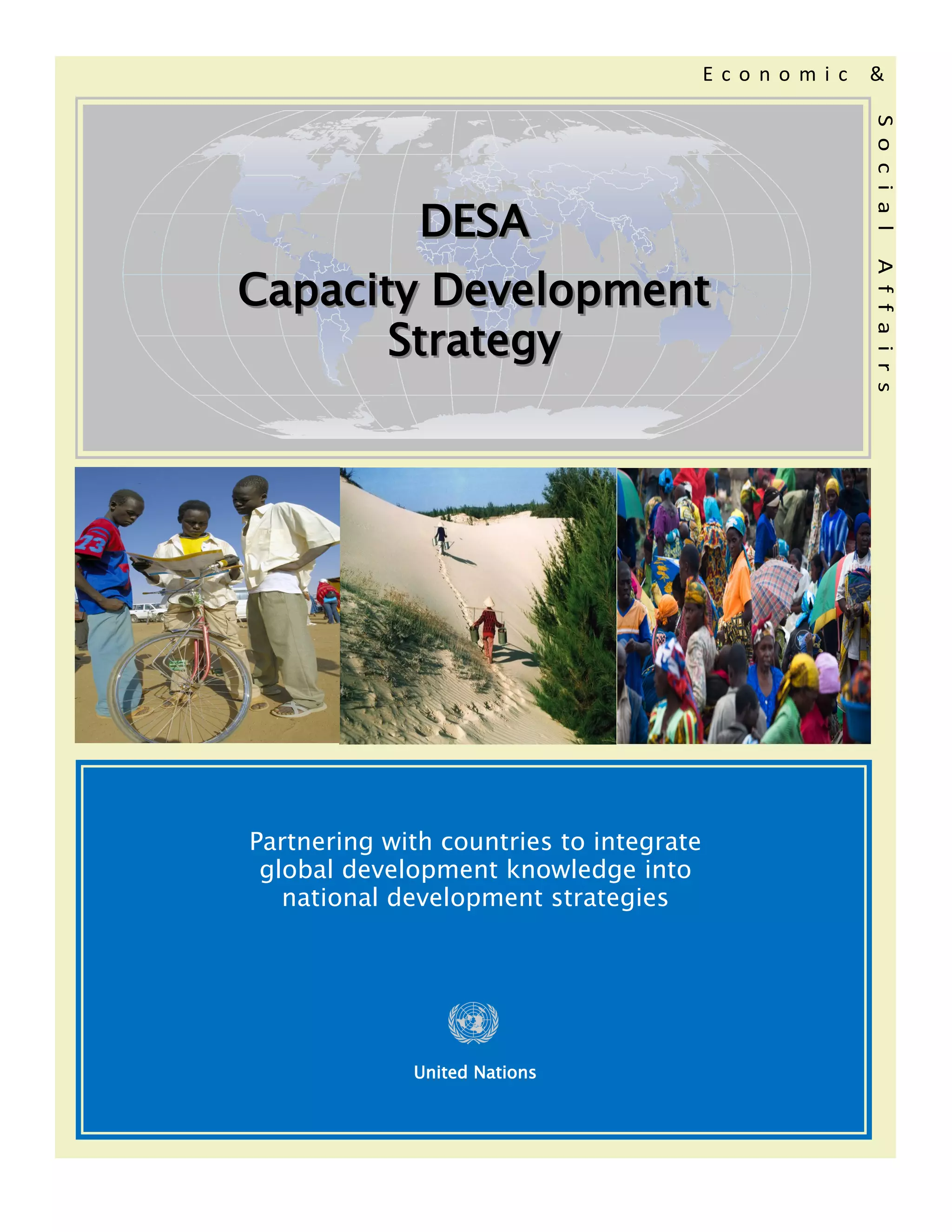 DESA's Capacity Development Strategy | PDF