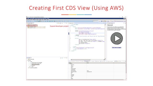CDS Views.pptx | Databases | Computer Software and Applications