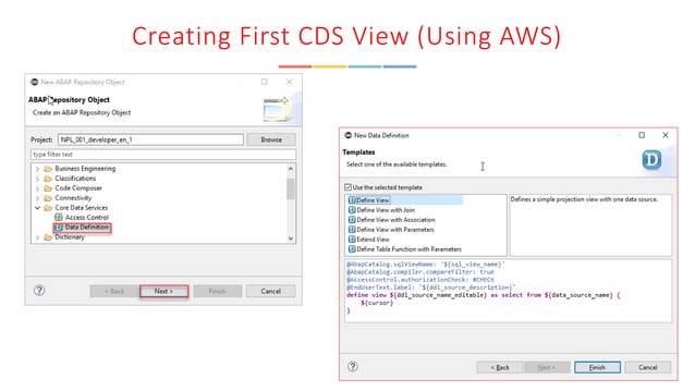 CDS Views.pptx | Databases | Computer Software and Applications