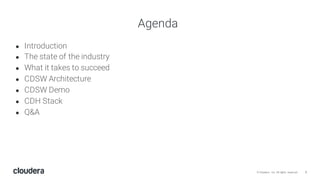 NOVA Data Science Meetup 2-21-2018 Presentation Cloudera Data Science Workbench | PPT