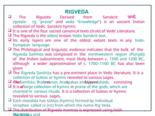CDT-3_Rig_sama veda essence of indian tradition | PPTX