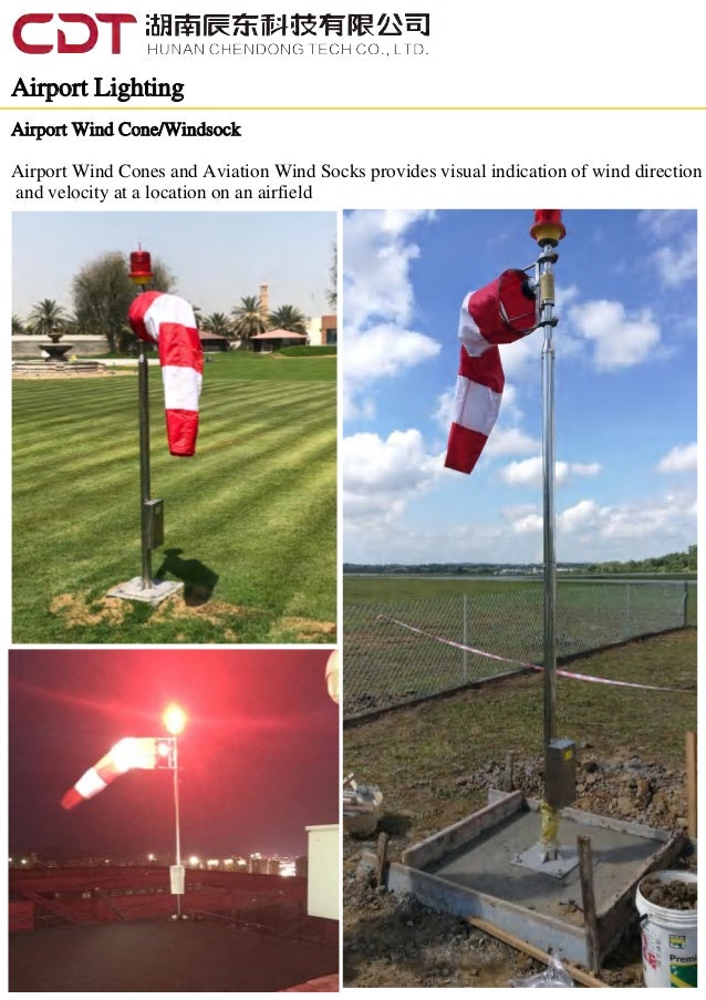 Airport Lighting - Airport Obstruction Light/Illuminated Windsock/PAPI ...